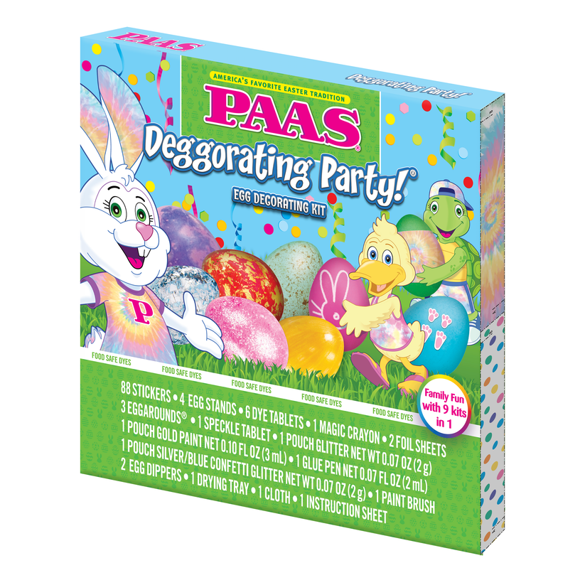 Deggorating Party Egg Decorating Kit – PAAS® Easter Eggs