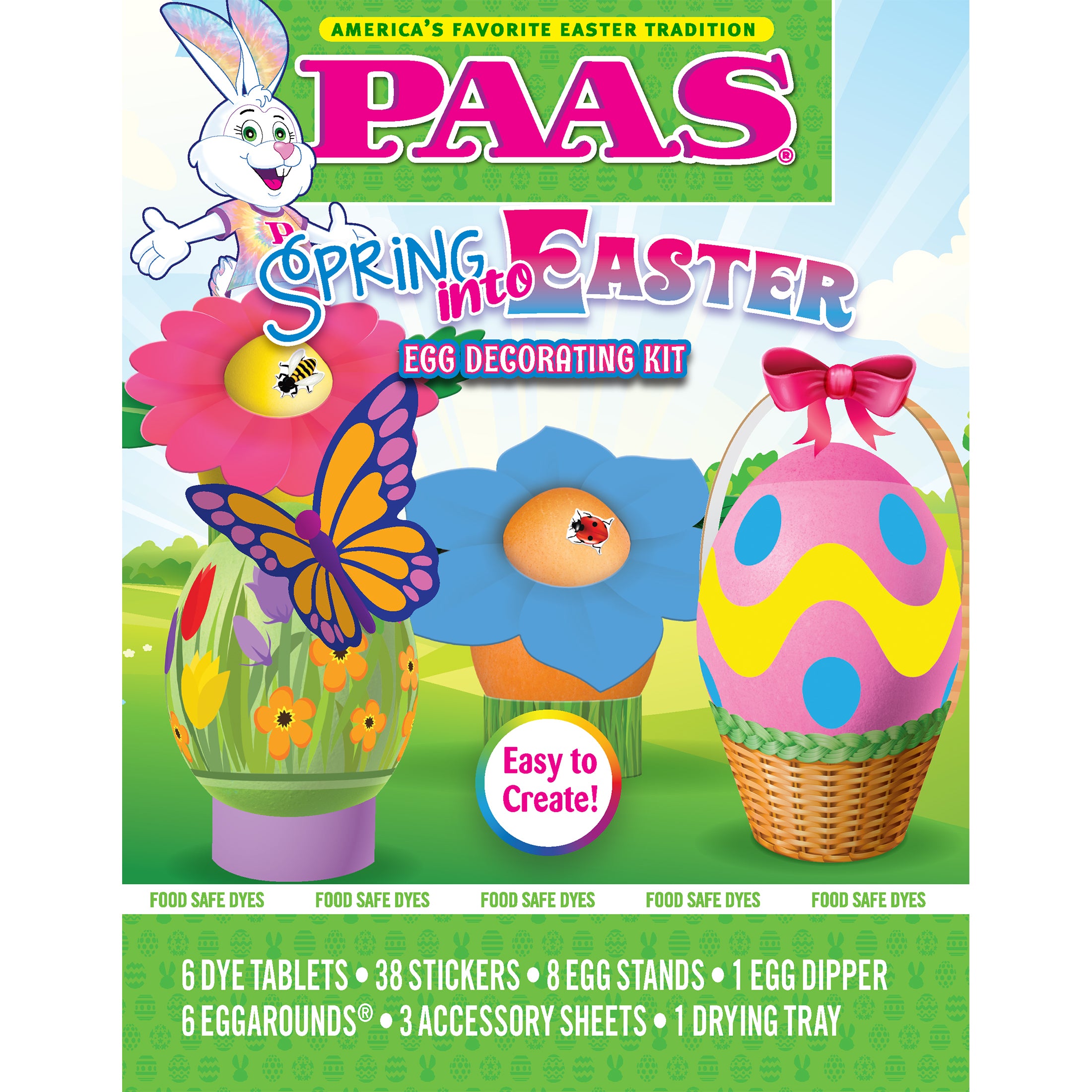 Spring Into Easter Egg Decorating Kit – PAAS® Easter Eggs